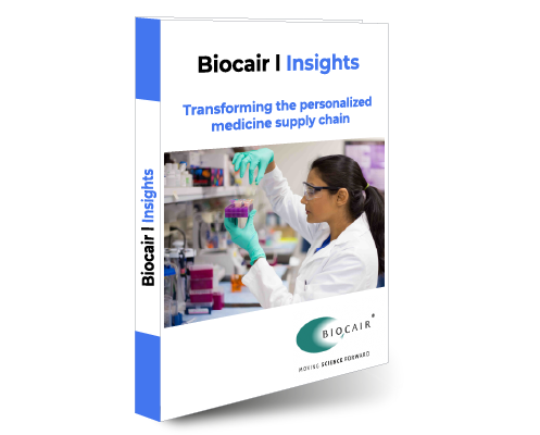 Transforming the Cell Therapy Supply Chain (Personalized Medicine)