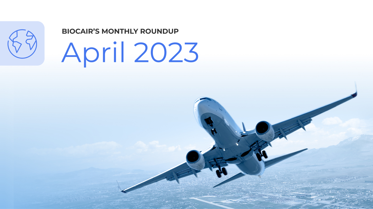 What is new for Biocair in April 2023