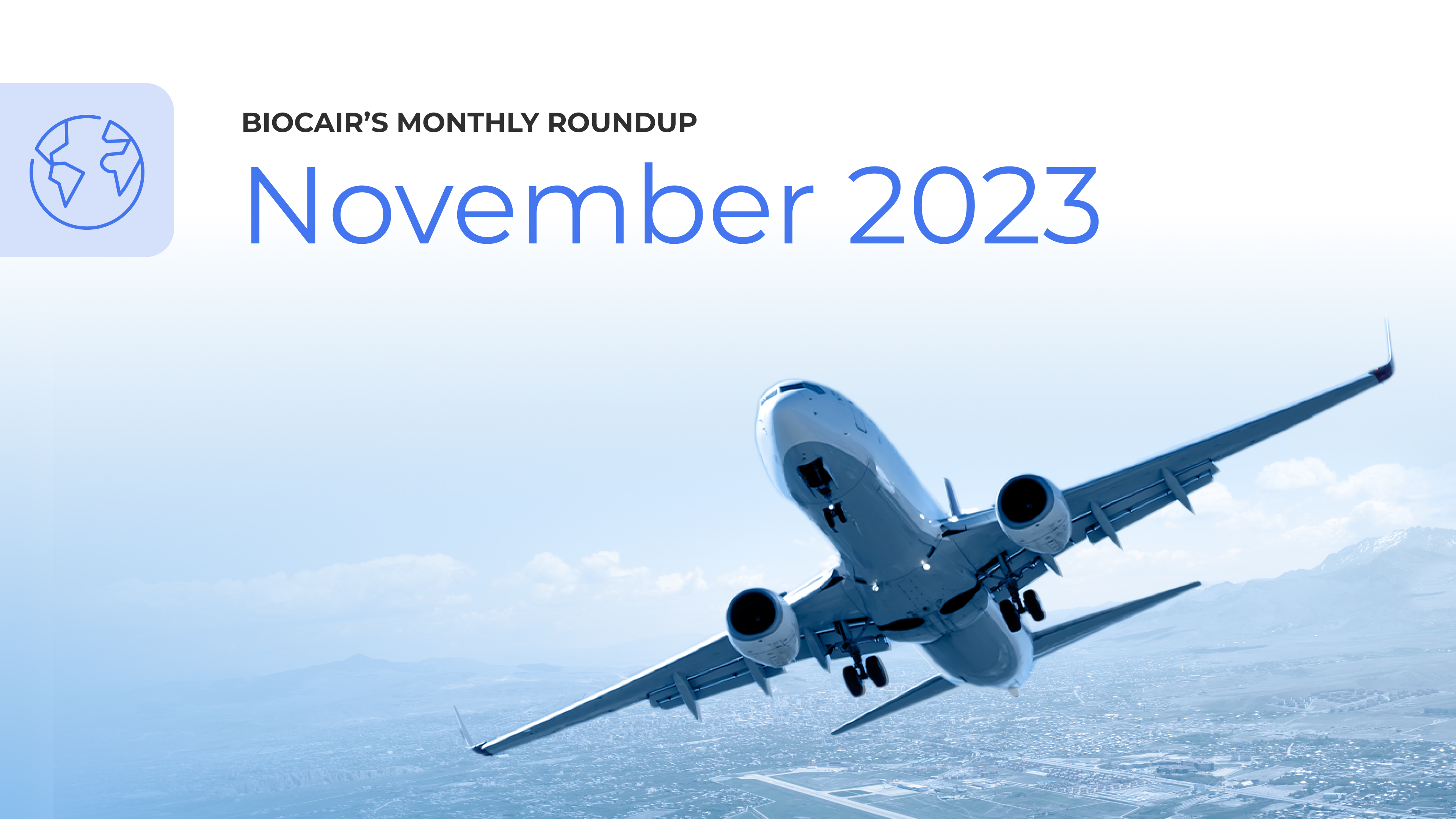 What is new for Biocair in November 2023